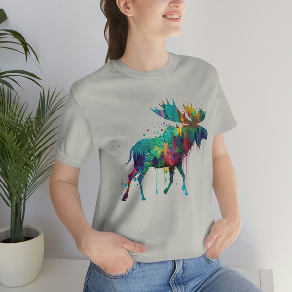 Moose T Shirt - Etsy