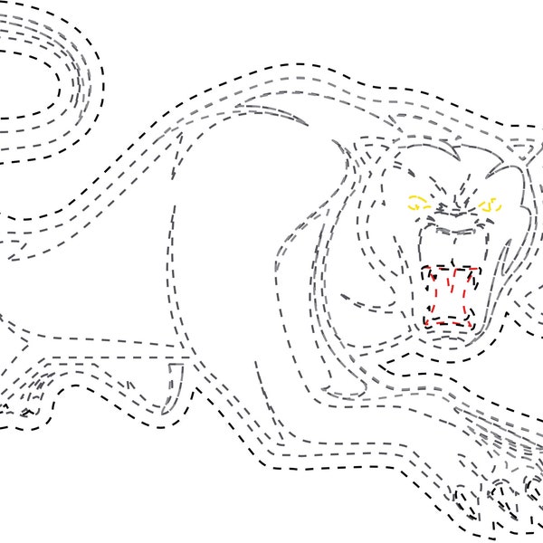Penrith Panthers Svg - Etsy Australia