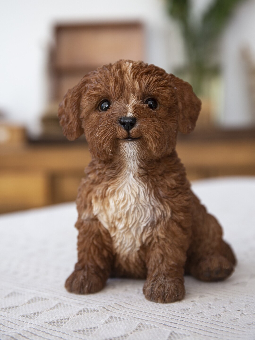 Handcrafted Baby Cavapoo Statue Outdoor Statue Decoration - Etsy