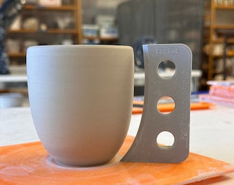 Profile Rib for Mugs and Cups, Pottery Throwing Rib, Ceramic Shaping ...