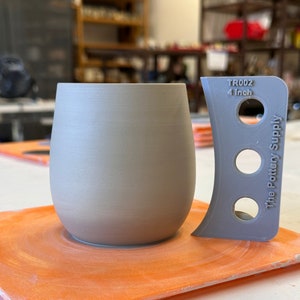 Profile Rib for Mugs and Cups, Pottery Throwing Rib, Ceramic Shaping ...