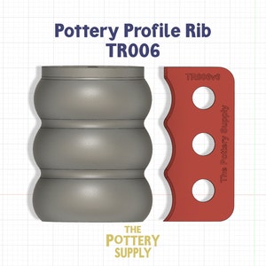 Profile Rib for Mugs and Cups, Pottery Throwing Rib, Ceramic Shaping ...