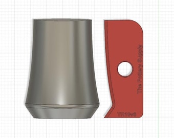 Profile Rib for Mugs and Cups, Pottery Throwing Rib, Ceramic Shaping ...