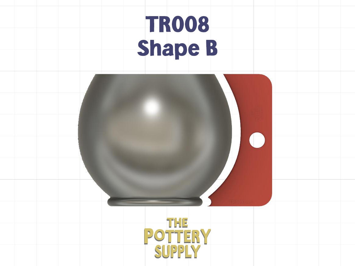 Profile Rib for Mugs and Cups, Pottery Throwing Rib, Ceramic Shaping ...