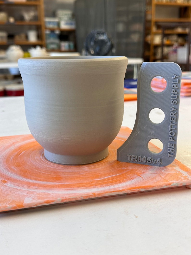 Profile Rib for Mugs and Cups, Pottery Throwing Rib, Ceramic Shaping ...
