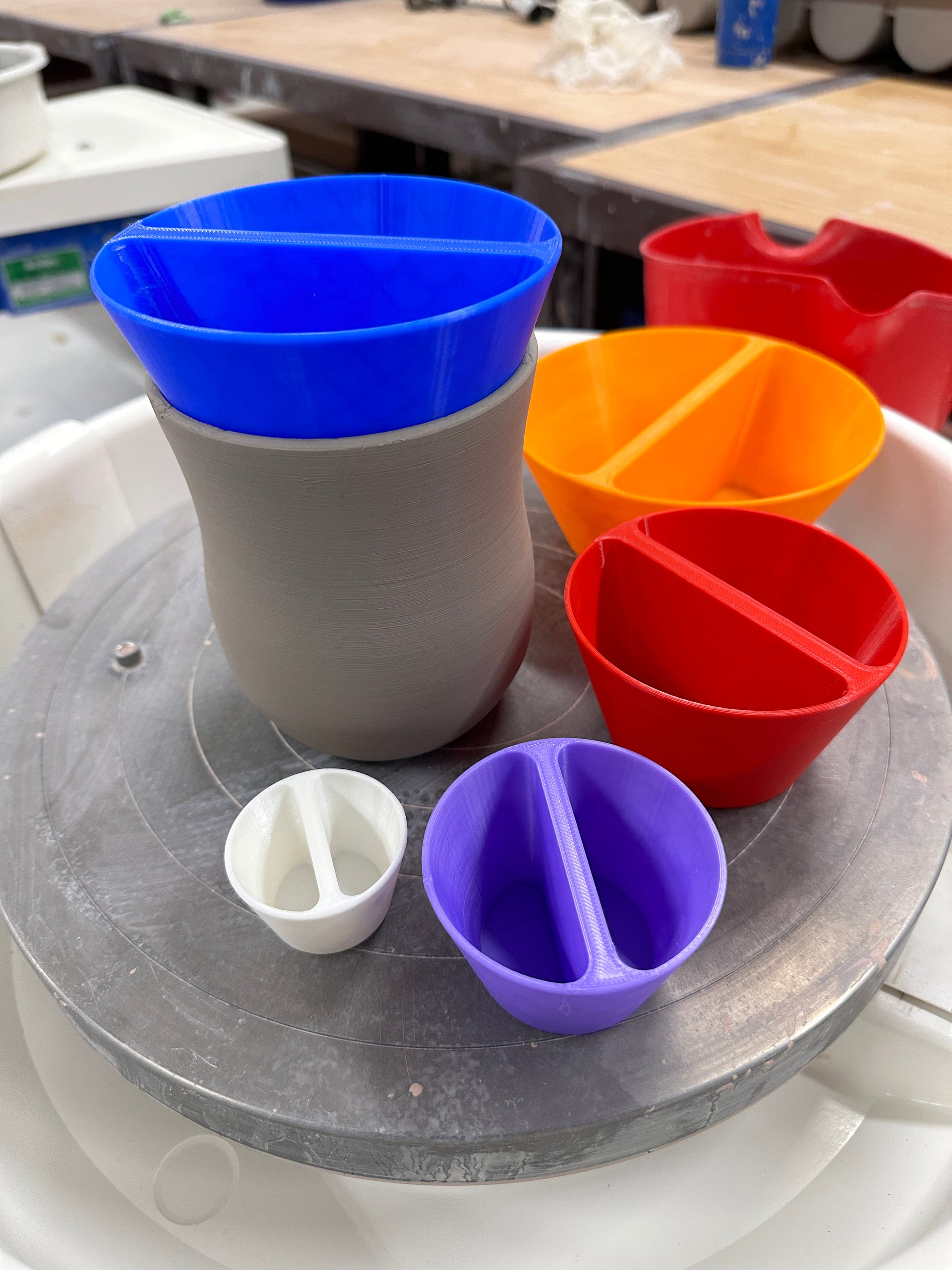 Rim Cone Pottery Tool, Ceramic Rim Shaper Cone, Clay Tool Multiple ...