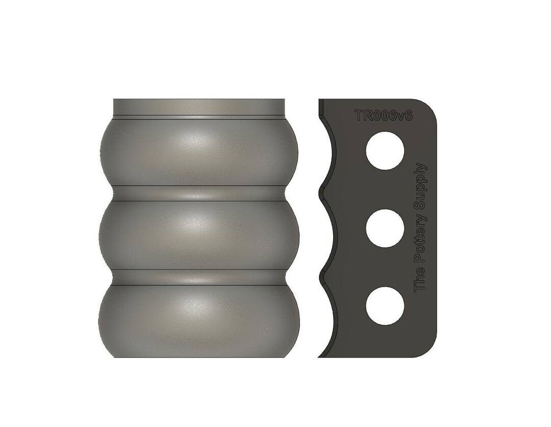 Profile Rib for Mugs and Cups, Pottery Throwing Rib, Ceramic Shaping ...