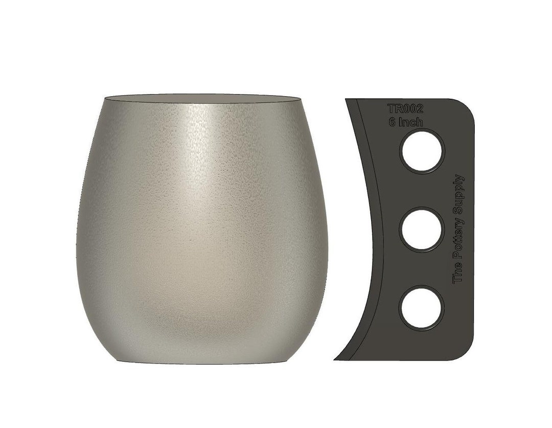 Profile Rib for Mugs and Cups, Pottery Throwing Rib, Ceramic Shaping ...