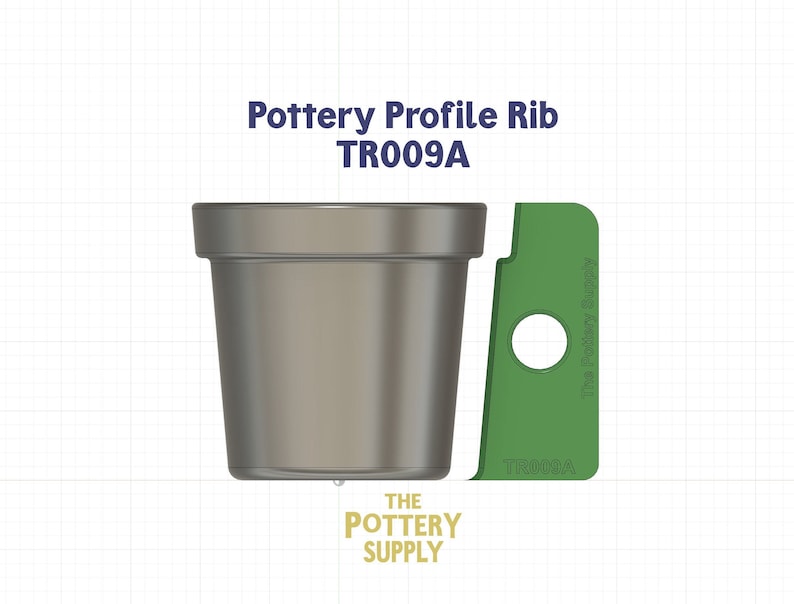 Profile Rib for Mugs and Cups, Pottery Throwing Rib, Ceramic Shaping ...