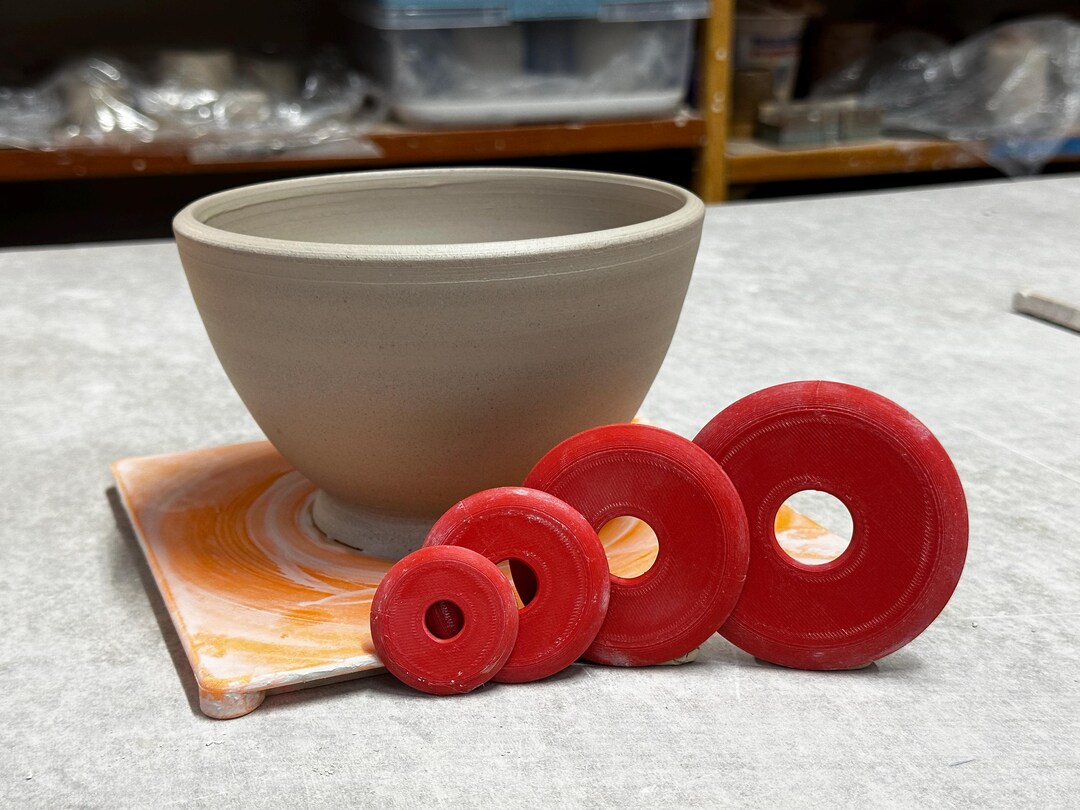 Pottery Bowl Rib, Plastic Ceramic Round Shaper for Bowls and Vases ...