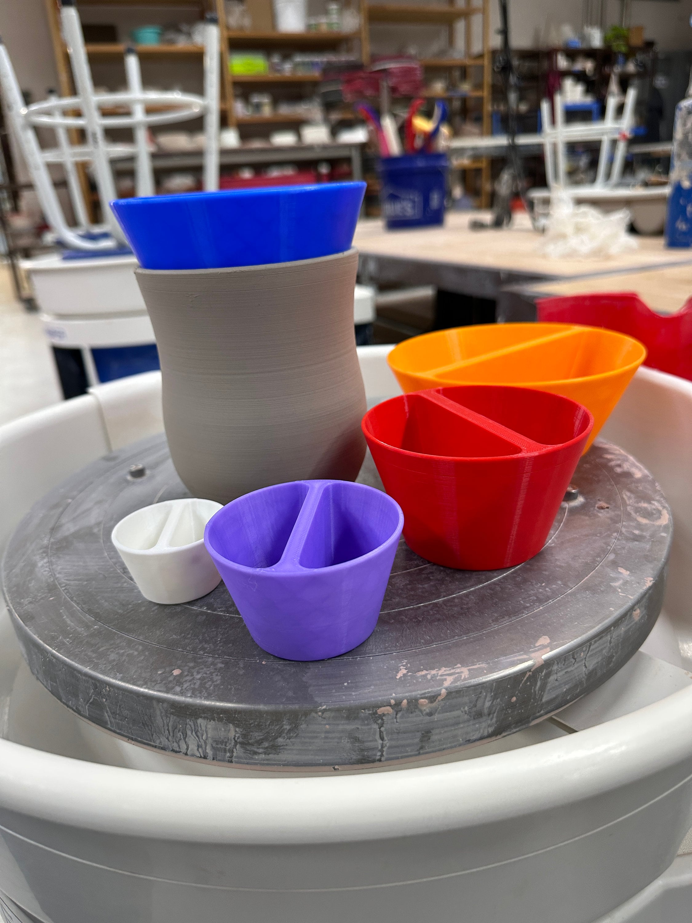 Rim Cone Pottery Tool, Ceramic Rim Shaper Cone, 3d Printed Clay Tool ...