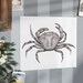 Pointillism Crab Print - Etsy