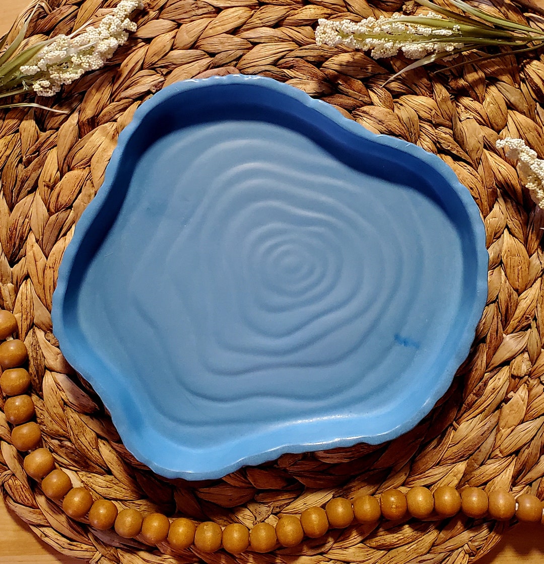 Hand Poured Tree Tray - Etsy