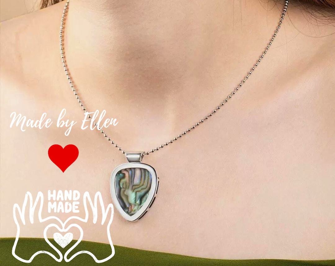 Personalisierte Plektrum Plektrum Halskette Kostenlose Extra 3 ...