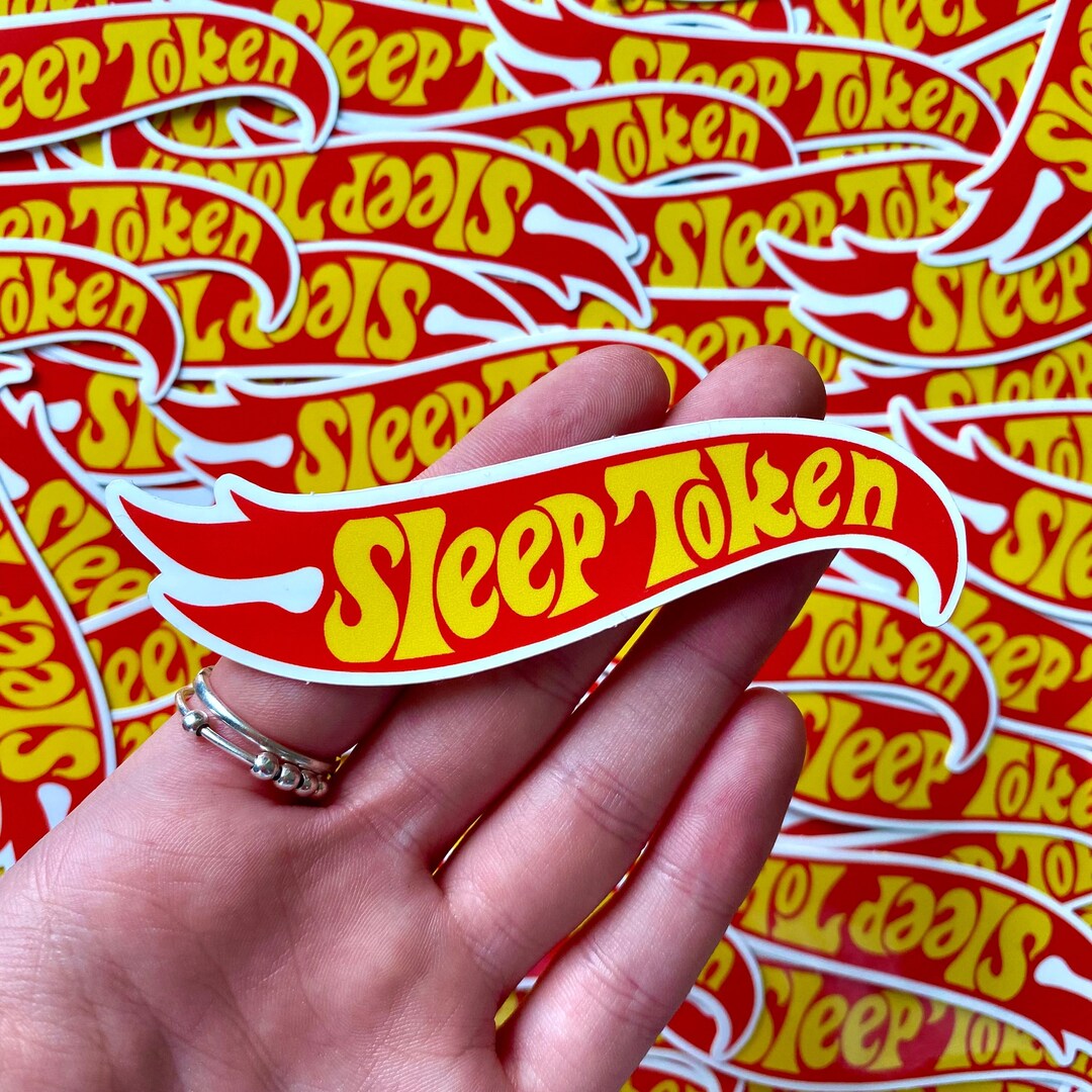 Sleep Token/ Hot Wheels Vinyl Sticker - Rock, Metal, 90s Toys - Etsy