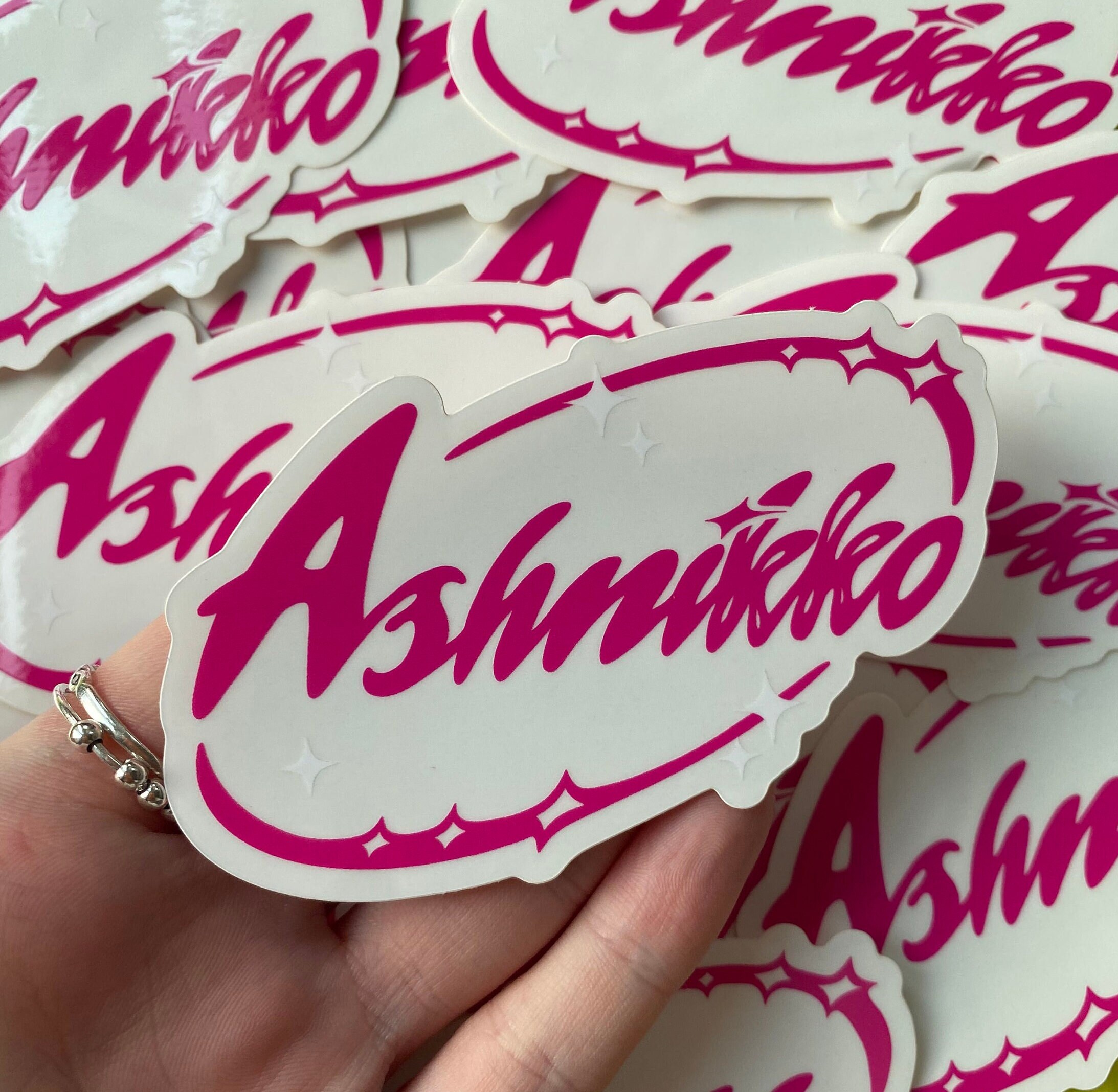 Ashnikko / Winx Club Translucent Vinyl Sticker Pop Music - Etsy