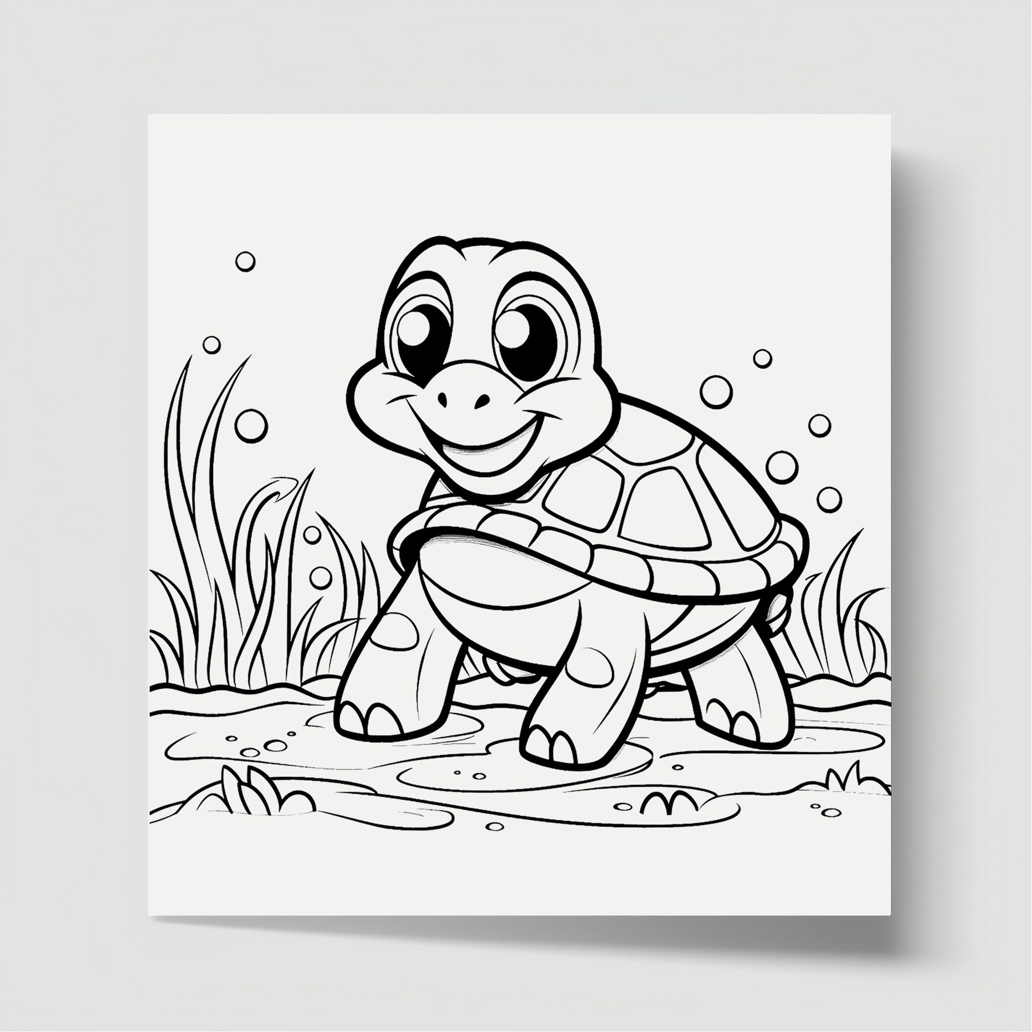 36 Animal Coloring Book Pages Farm Animals, Sea Animals, Desert Animals ...