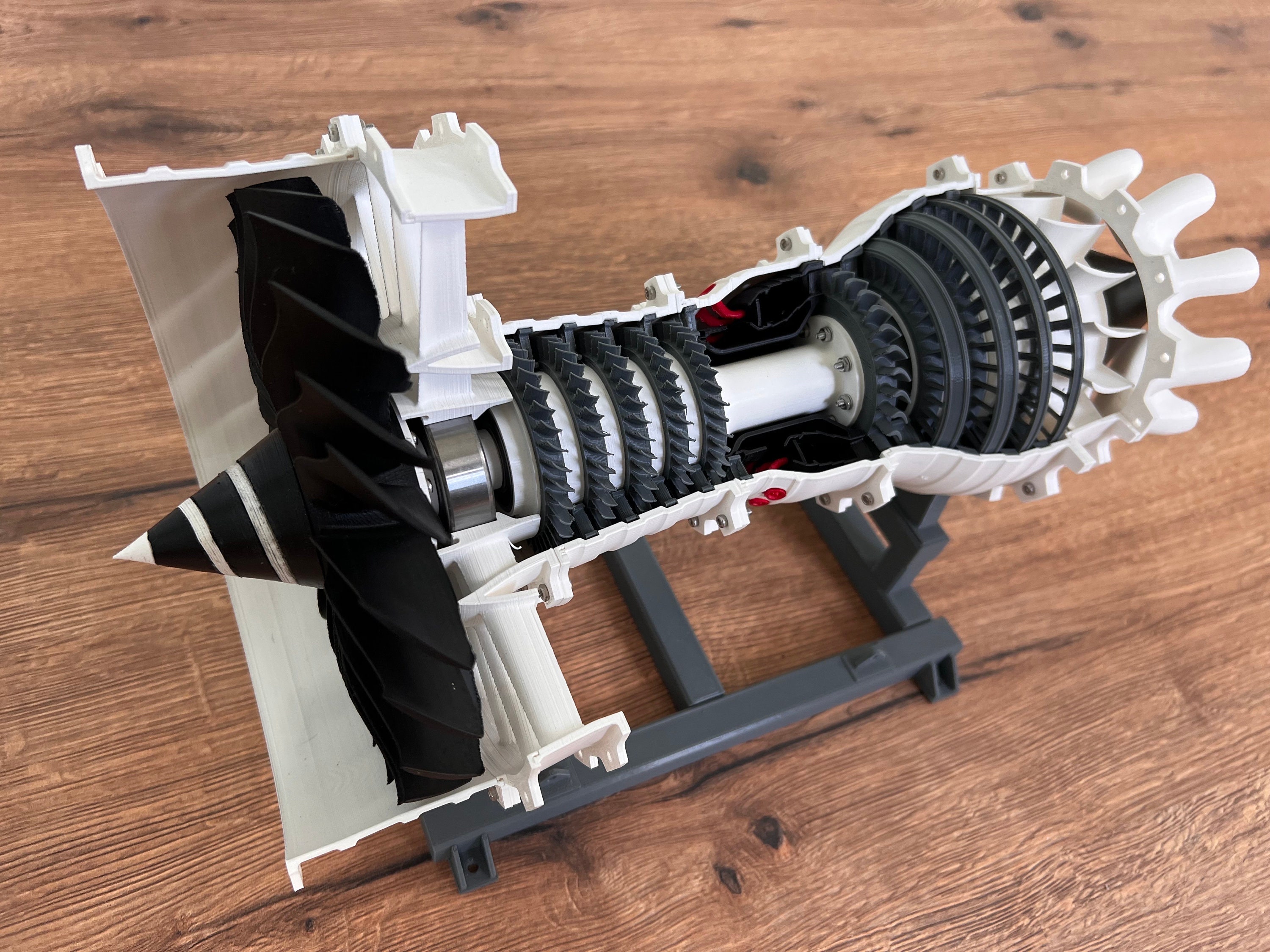 Jet Engine Turbofan Model Aviation 3d-printed - Etsy