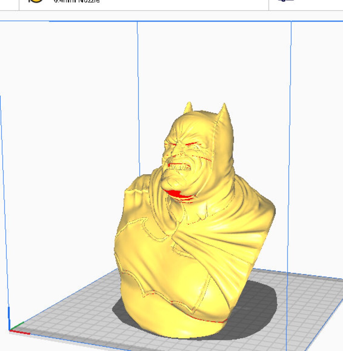 The Dark Knight Bust 3D STL File 3D Printer Format - Etsy