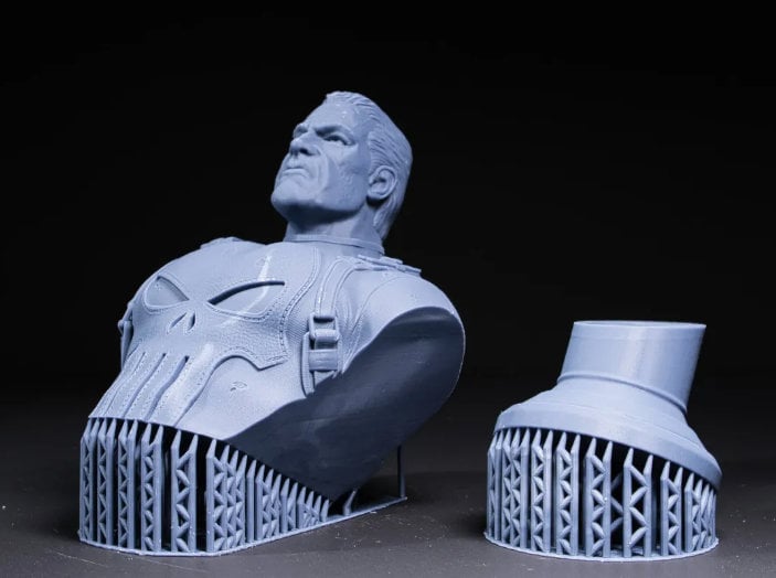 The Punisher Bust 3D STL File 3D Printer Format - Etsy
