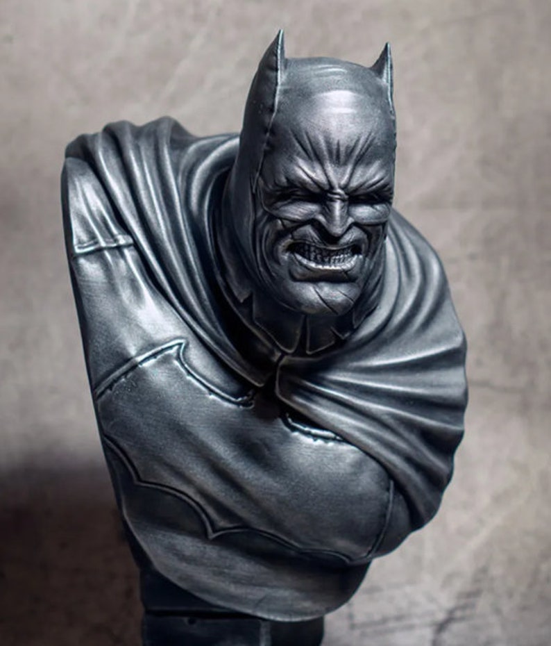 The Dark Knight Bust 3D STL File 3D Printer Format - Etsy