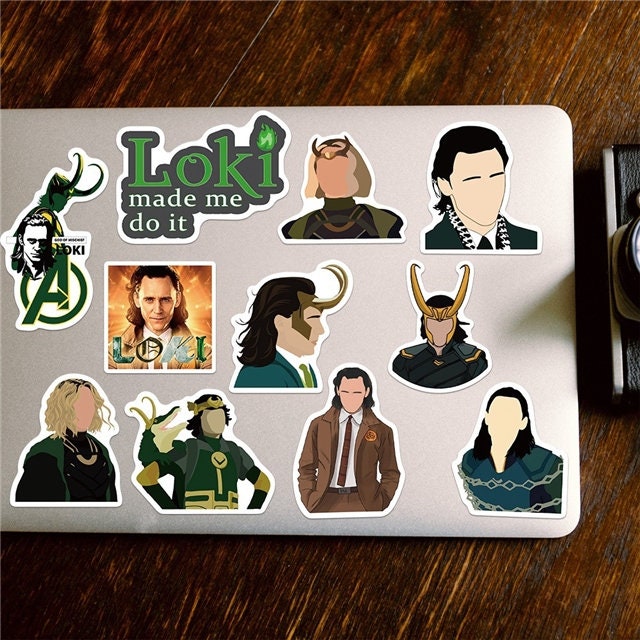 Loki Stickers Waterproof Laptop Hydro Flask - Etsy