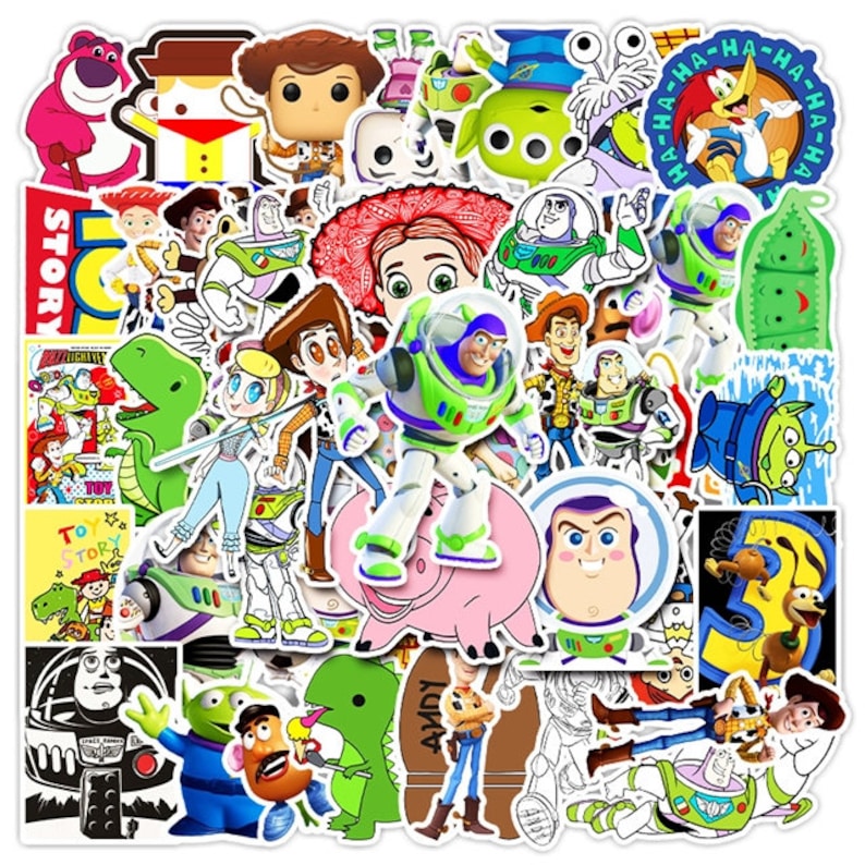Toy Story Stickers Waterproof Laptop Hydro Flask - Etsy