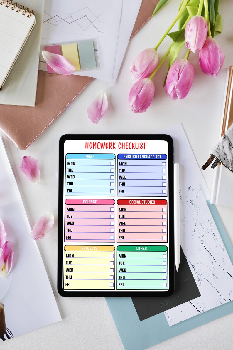 ADHD Planner for Kids, DHD Coping Skills Printable, Children ADHD ...