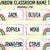 Classroom Name Tags Template Cute Animals Rainbow | Editable ...