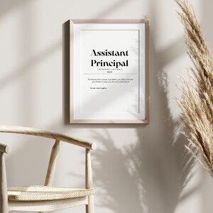 Assistant Principal Gifts Ideas, Teacher Appreciation Poster, Assistant ...