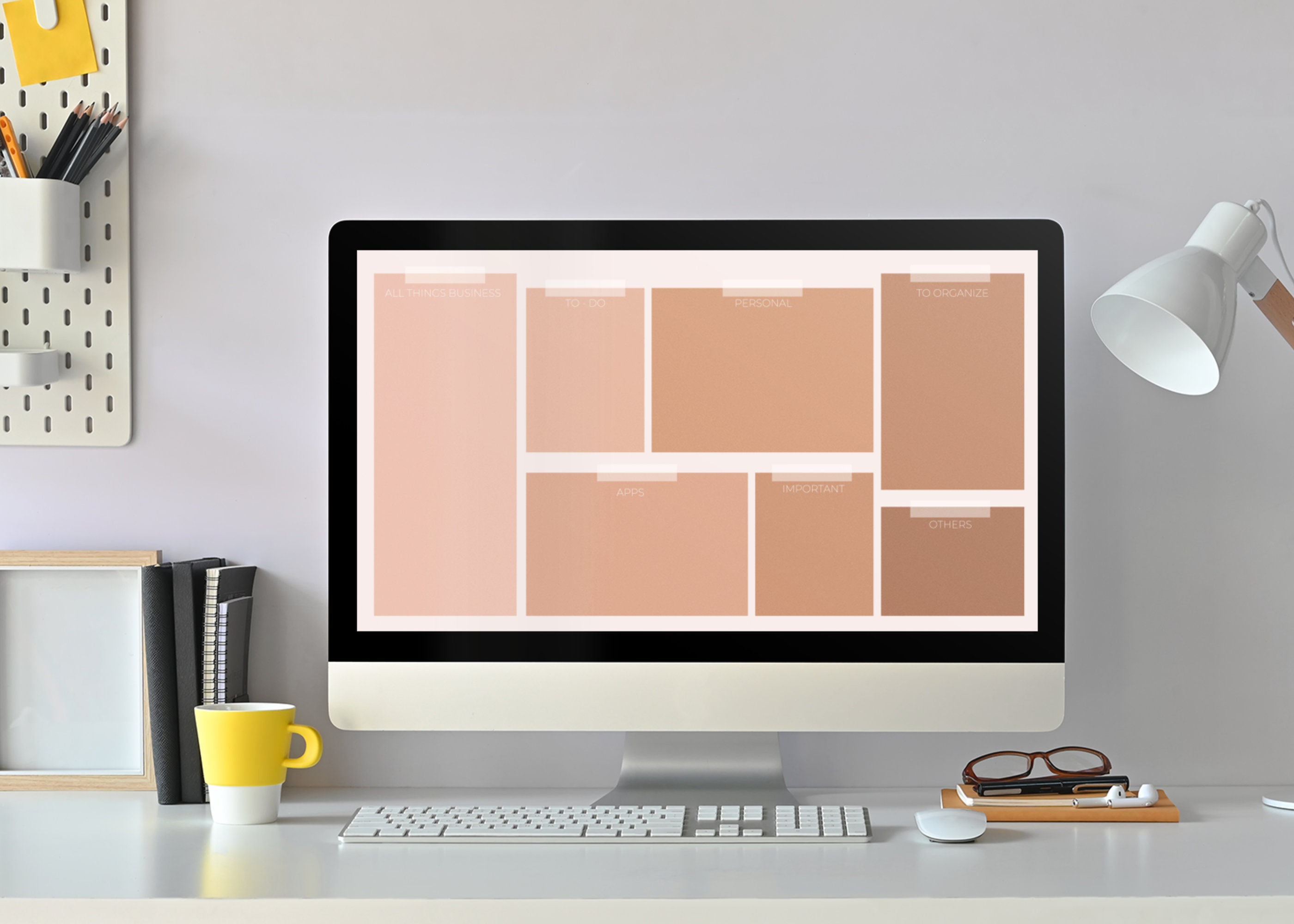 Organized Desktop Wallpaper