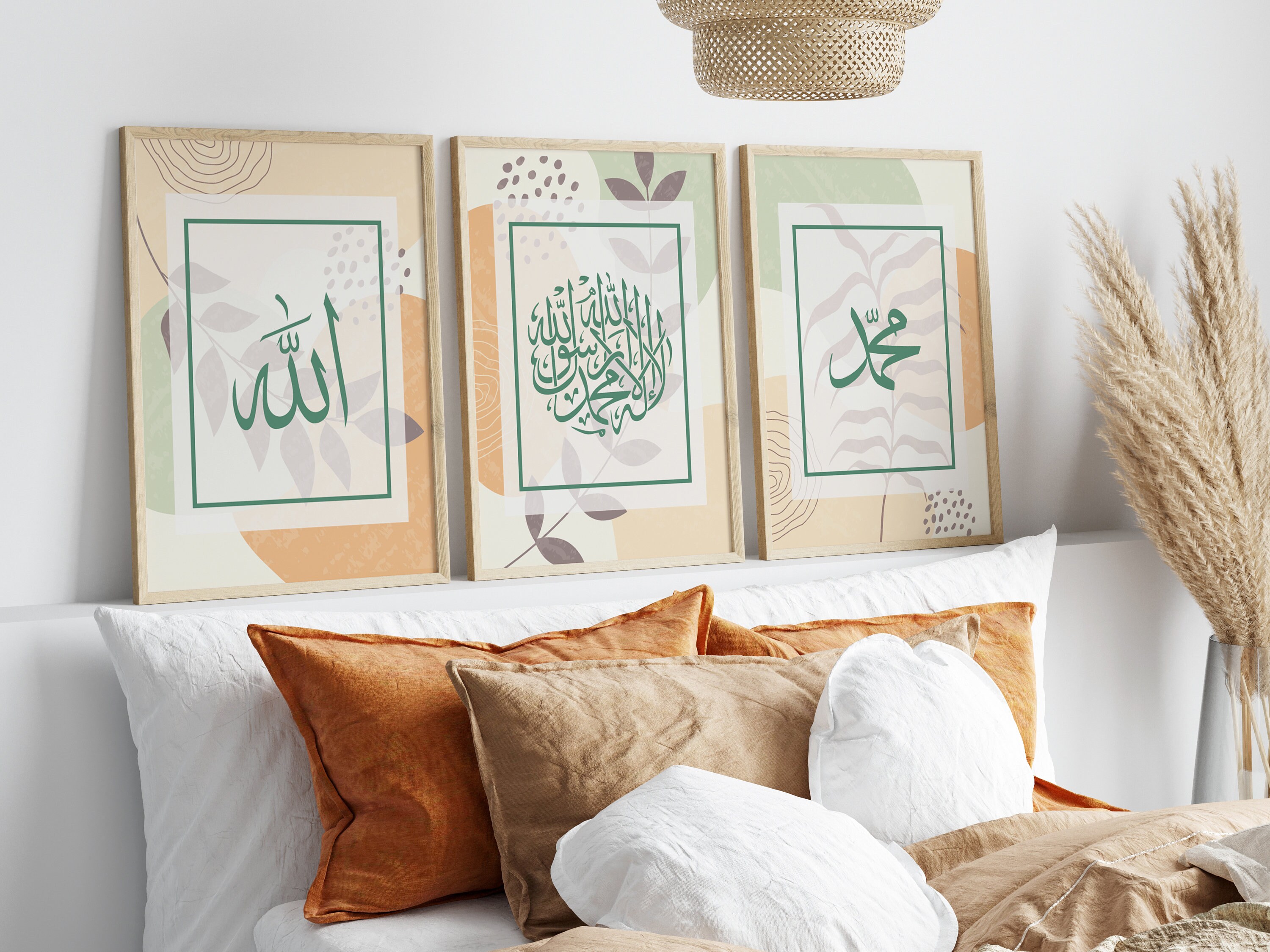 Islamic Wall Art, Islam Printable, Arabic Calligraphy for Modern Muslim ...