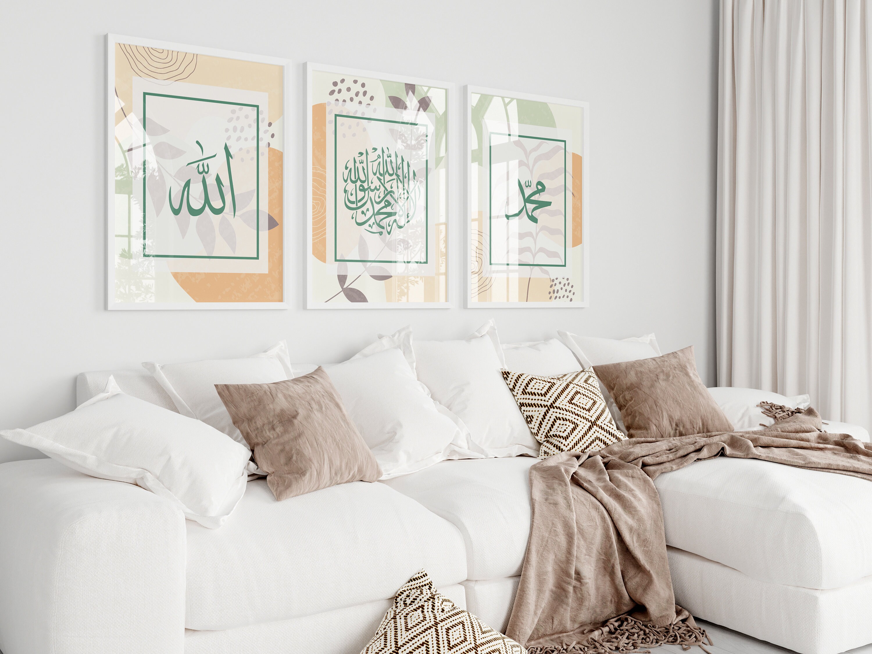 Islamic Wall Art, Islam Printable, Arabic Calligraphy for Modern Muslim ...