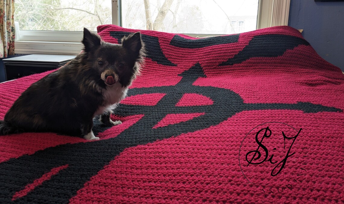 Fullmetal Alchemist Blanket Crochet Pattern. - Etsy