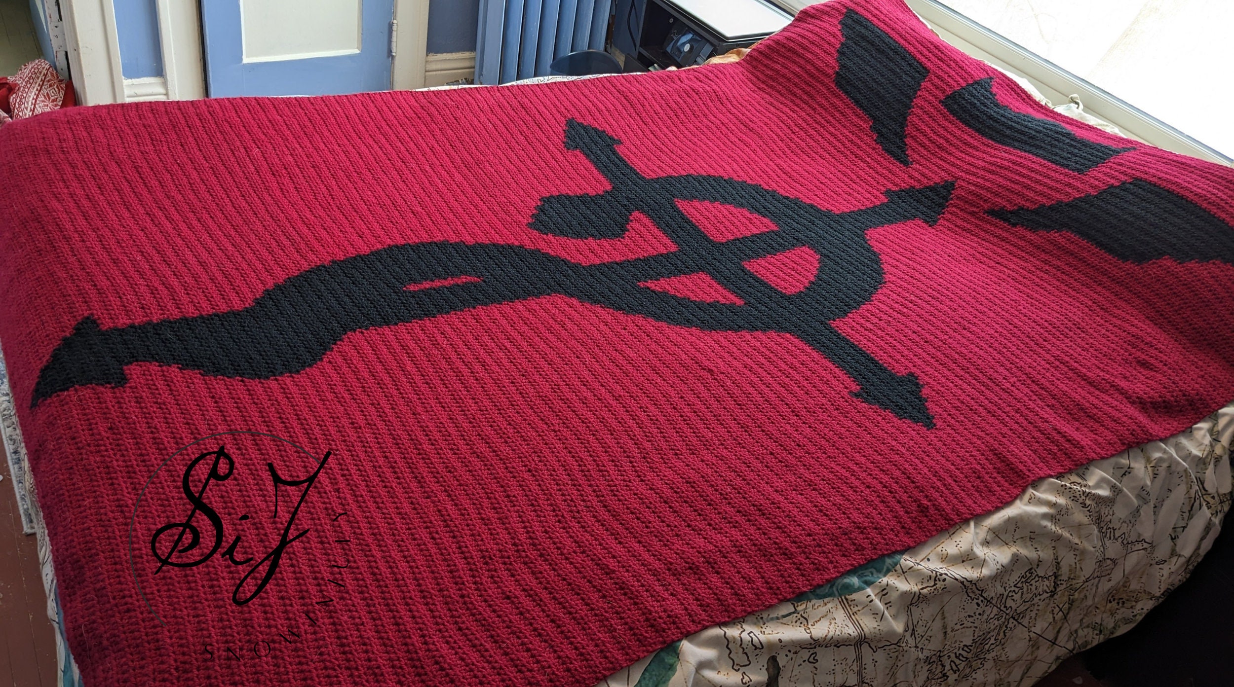 Fullmetal Alchemist Blanket Crochet Pattern. - Etsy