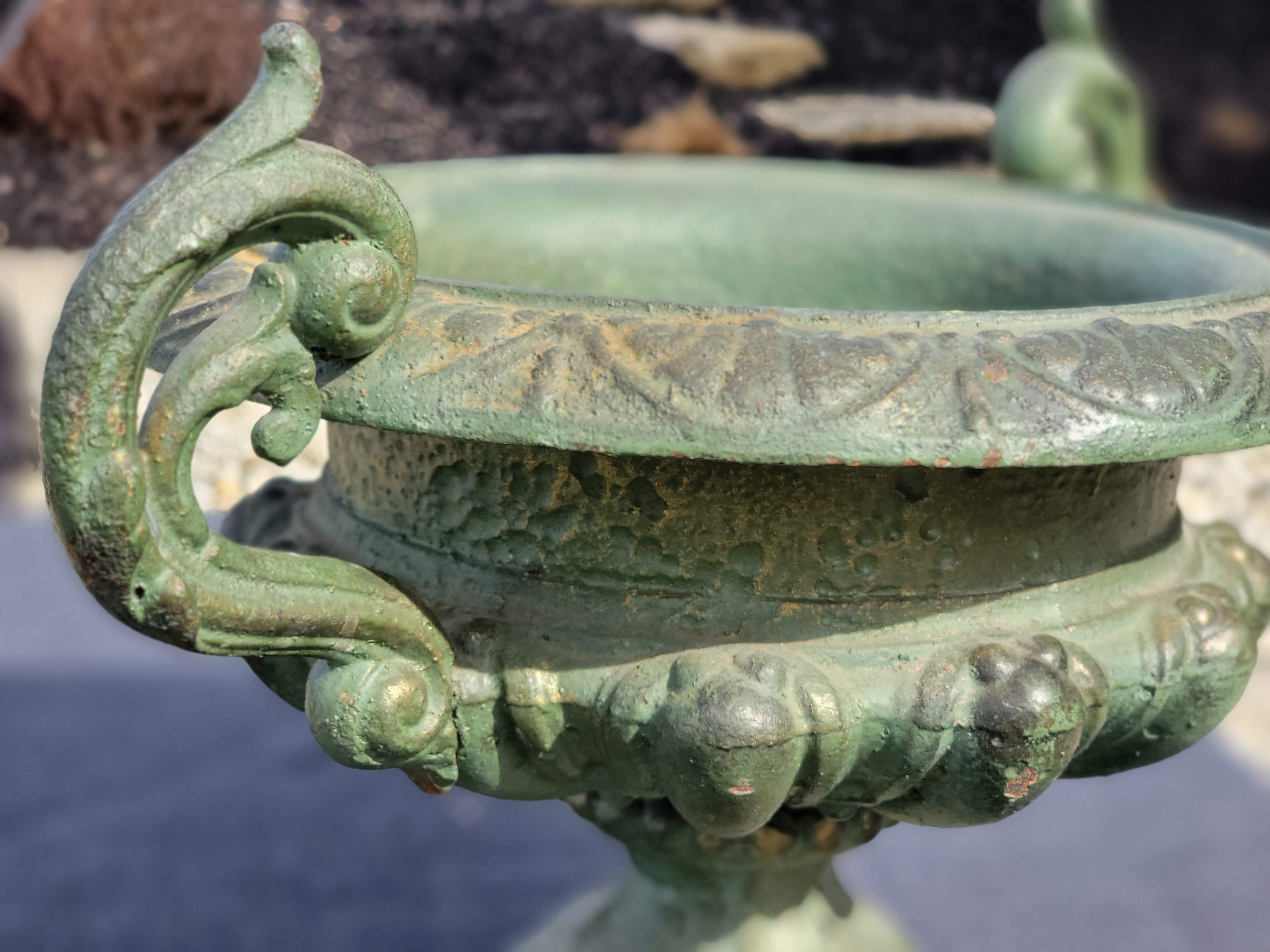 Antique French Medici Vase Tabletop or Garden Urn Cast - Etsy