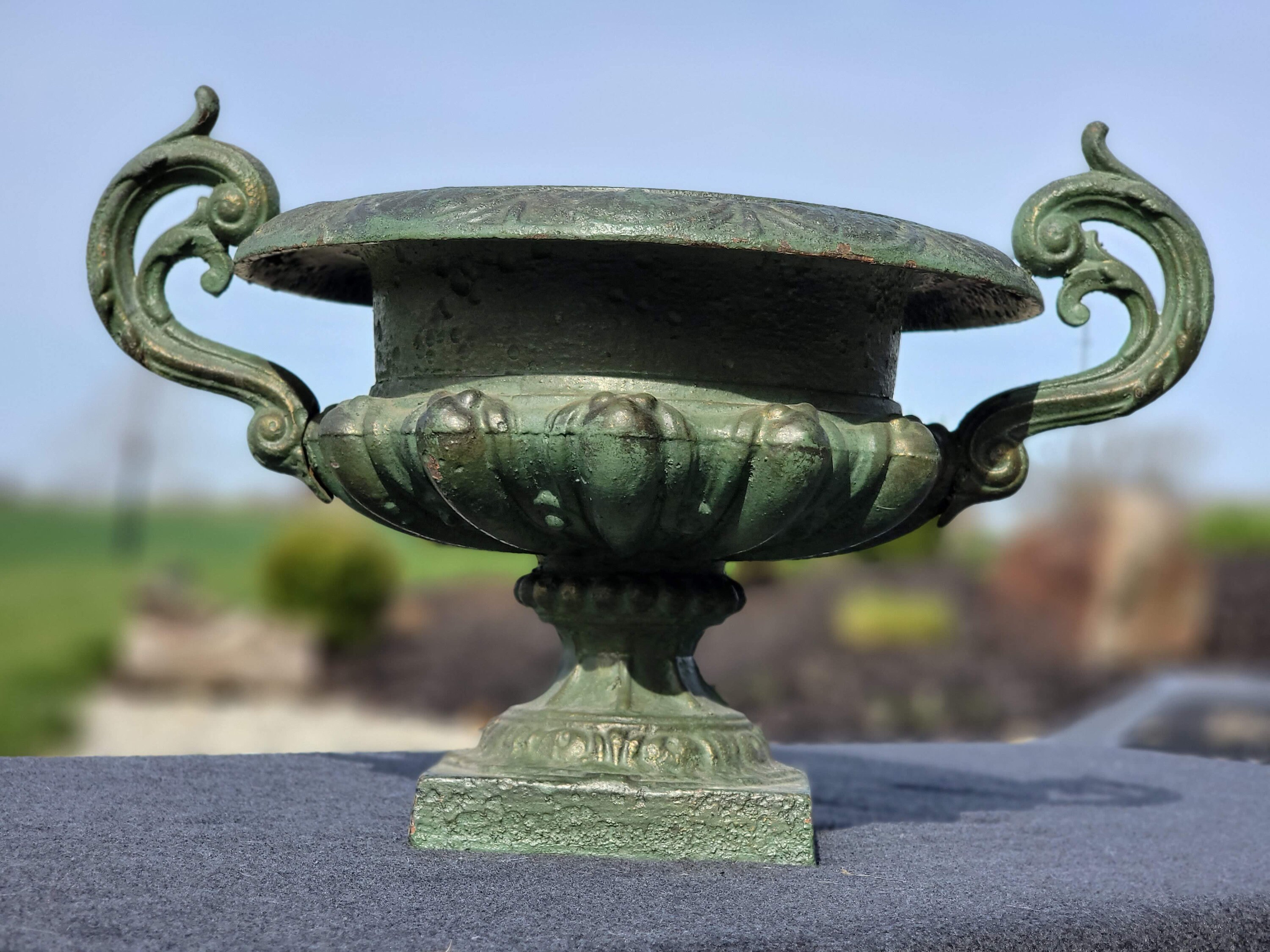 Antique French Medici Vase Tabletop or Garden Urn Cast - Etsy
