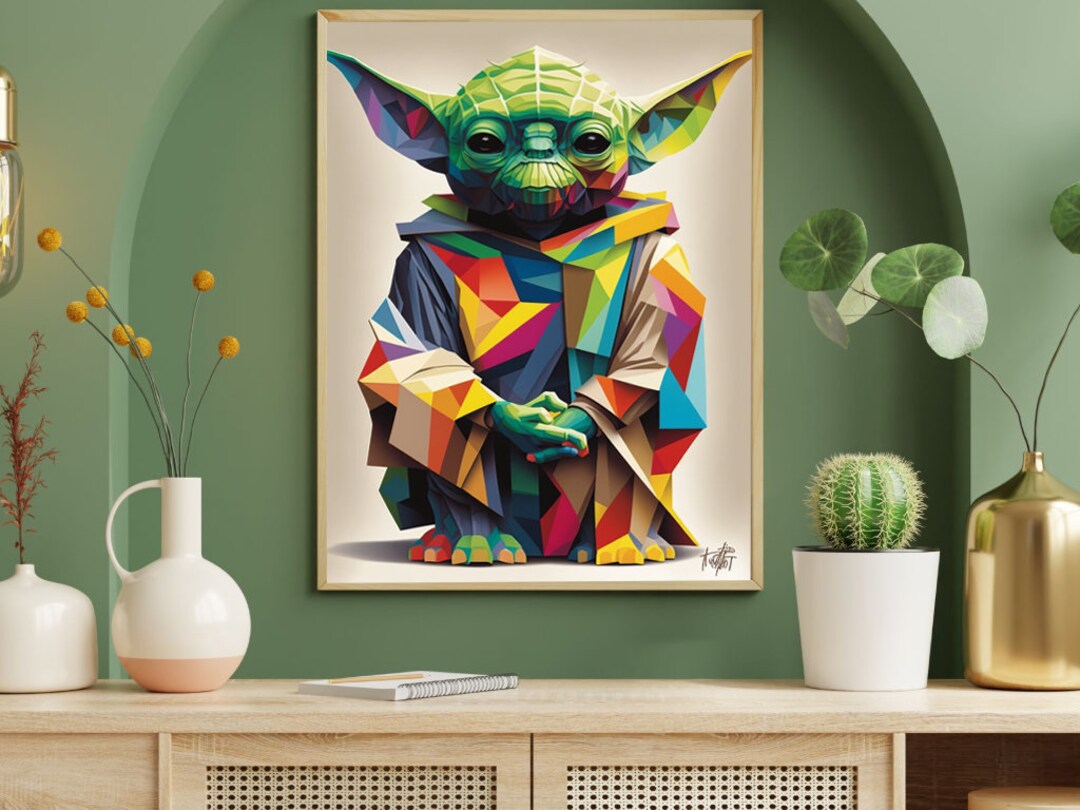Yoda Poster - Etsy