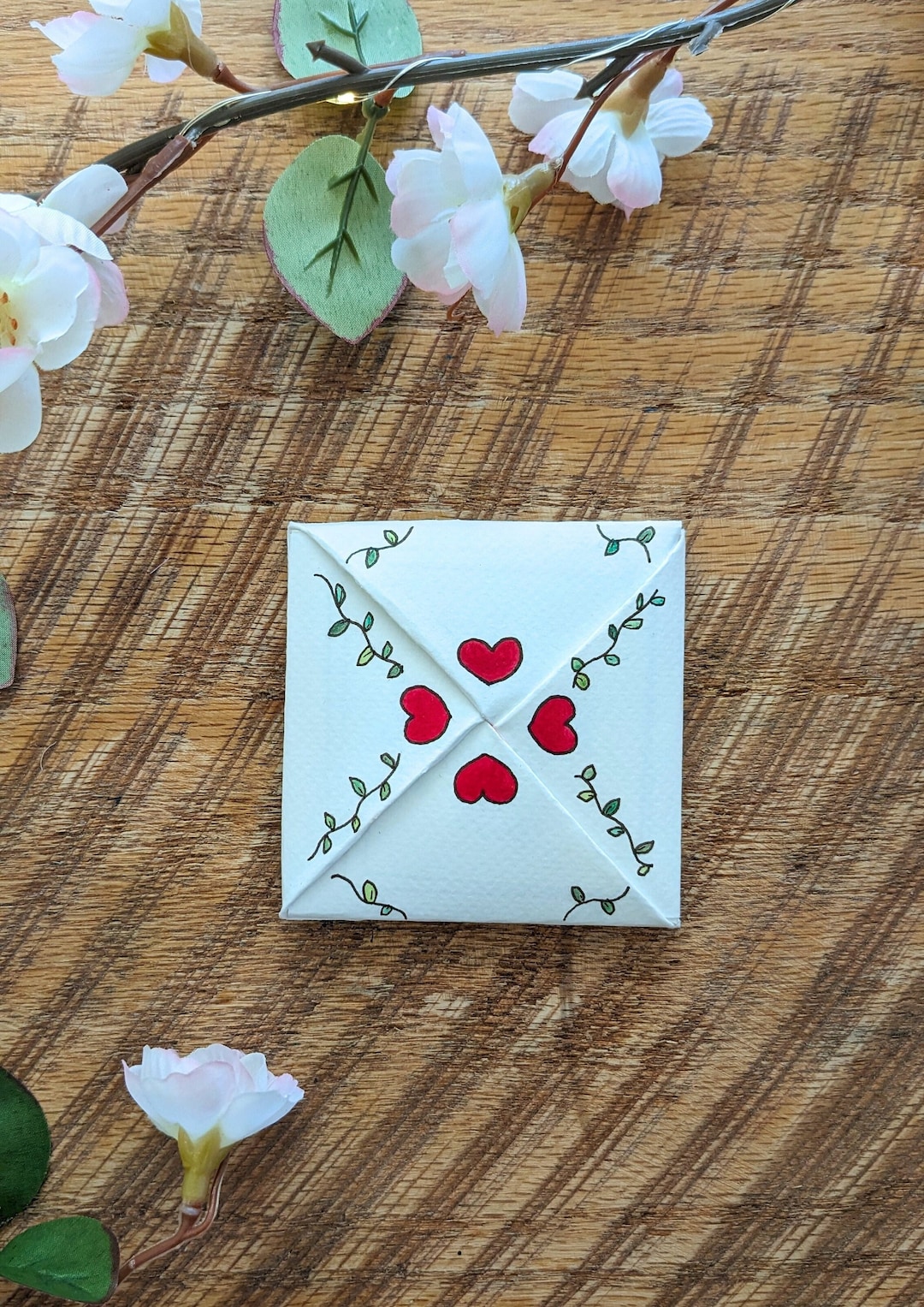 Victorian Puzzle Purse, Handwritten Letter for Valentine's or ...