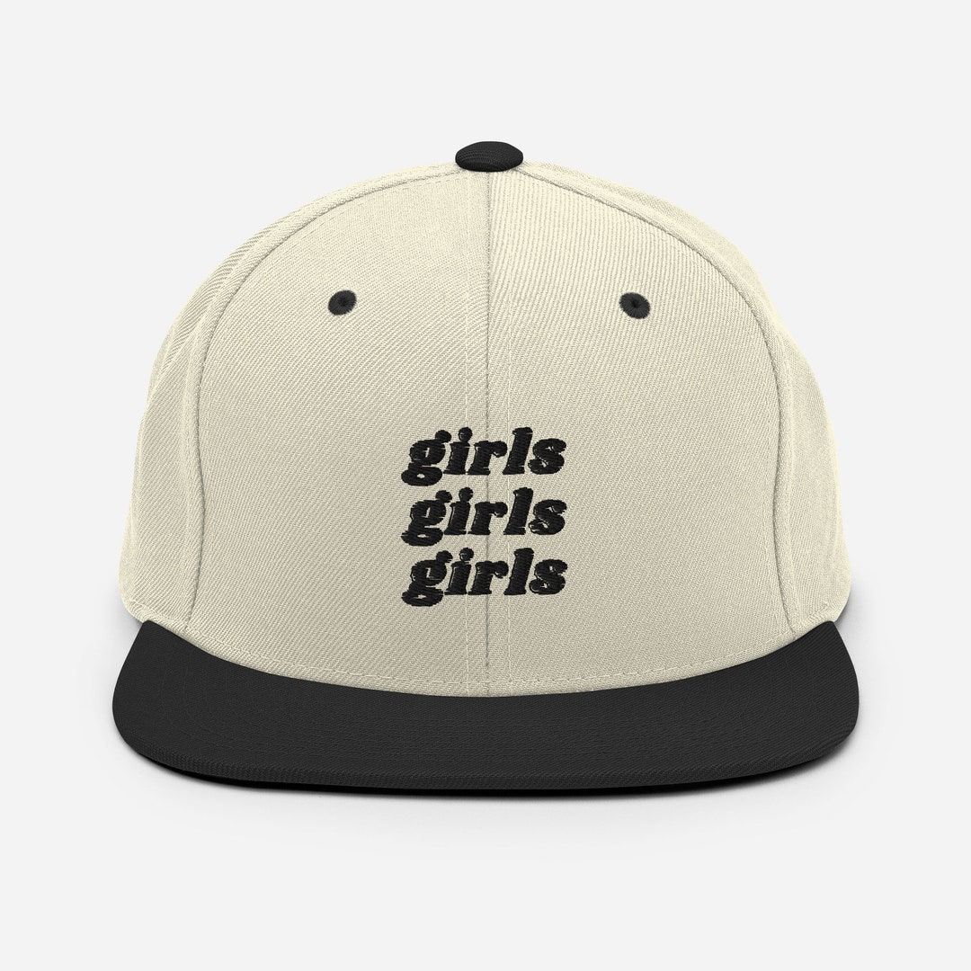Girls Girls Girls Snapback Hat - Etsy