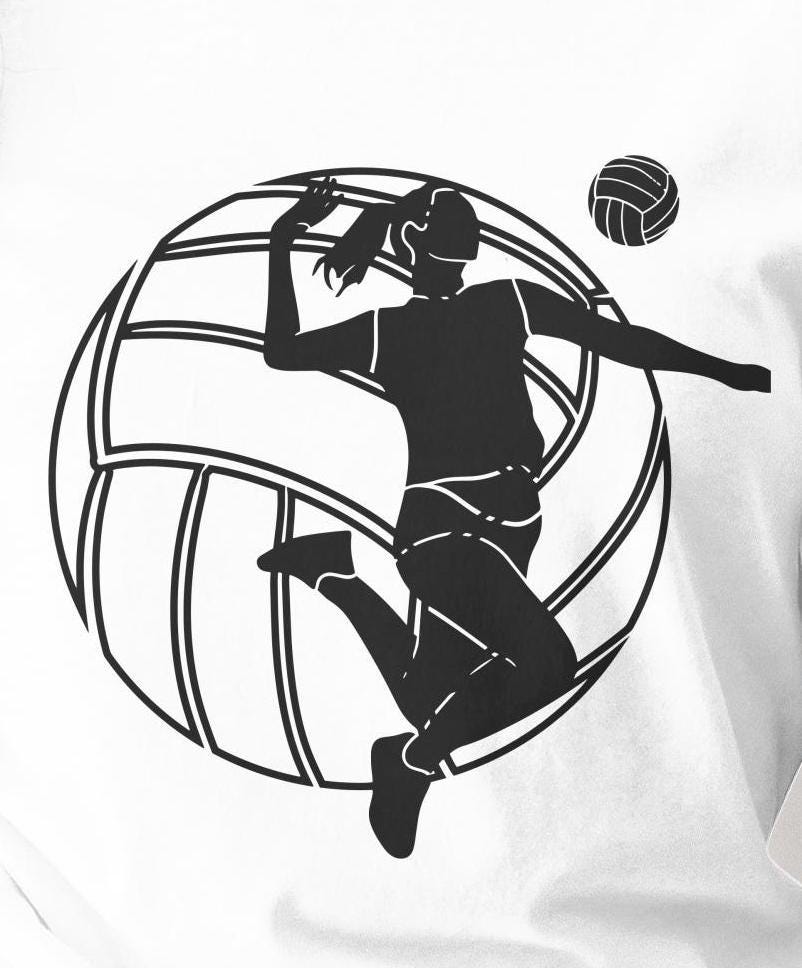 Volleyball Png Svg, Volleyball Player Svg Png , Volleyball Shirt Gift ...