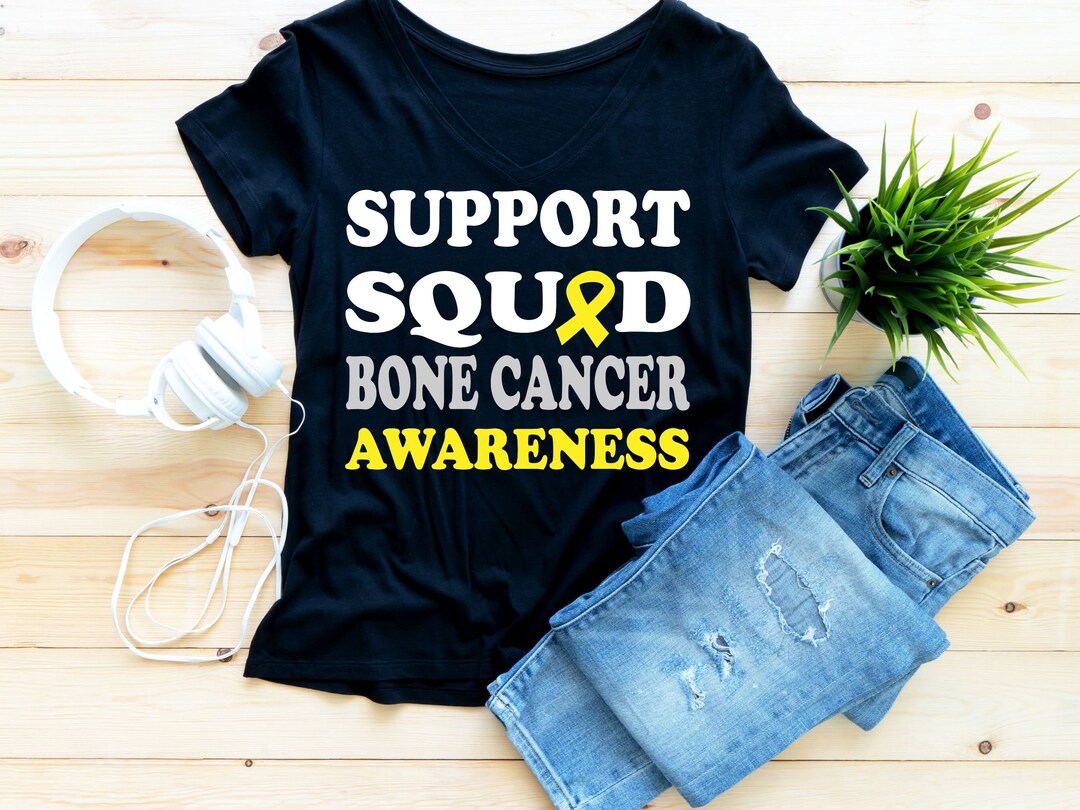 Support Squad Bone Cancer Awareness Svg Png - Etsy
