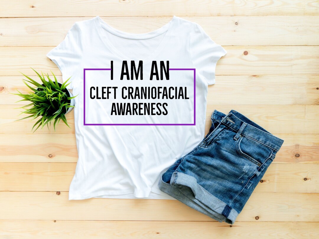 I Am an Cleft Craniofacial Awareness Png Svg - Etsy