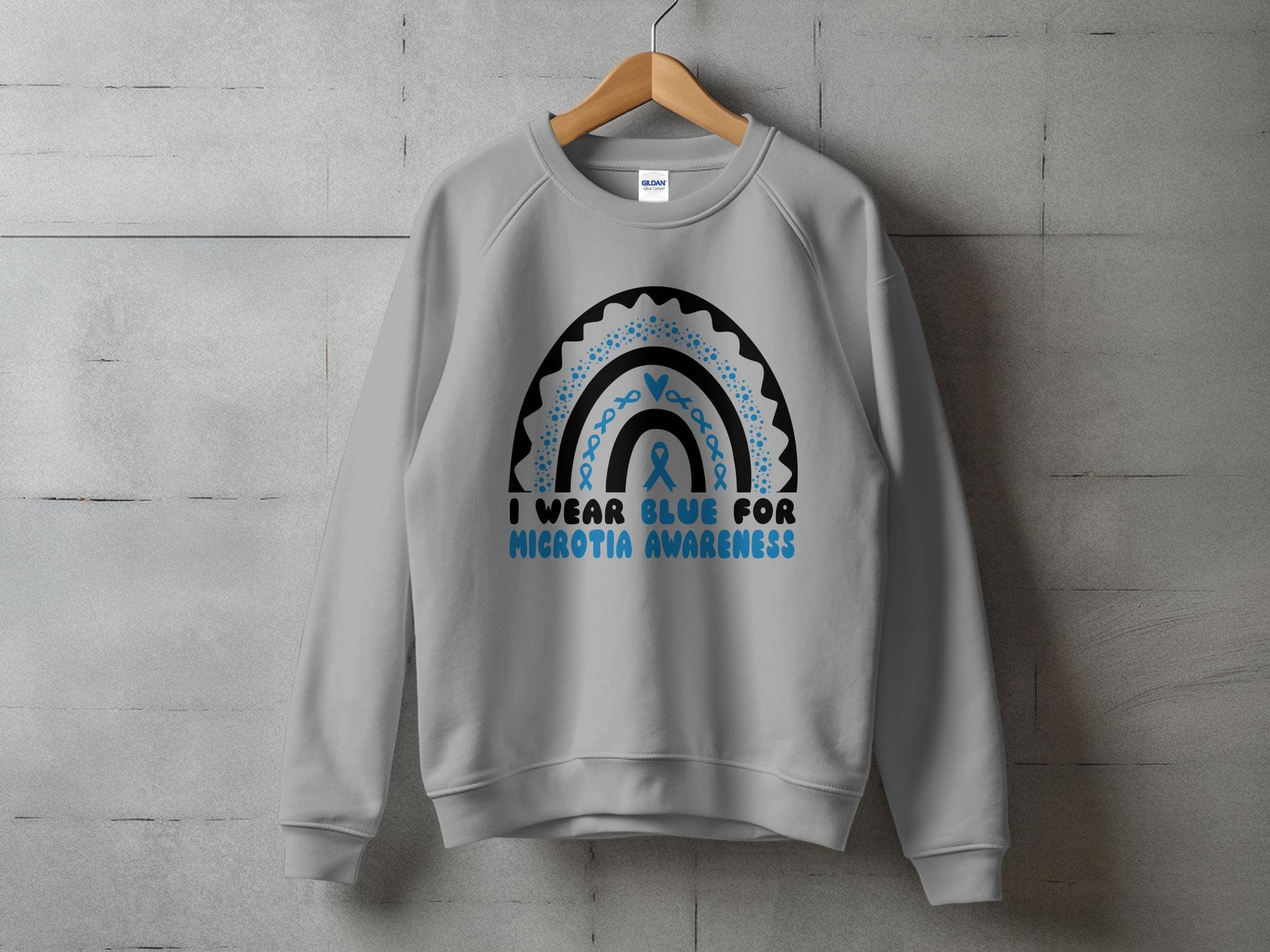 I Wear Blue for Microtia Awareness Svg Png - Etsy