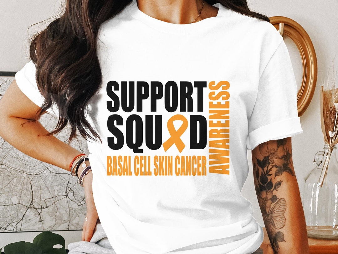 Support Squad Basal Cell Skin Cancer Awareness Svg Png - Etsy