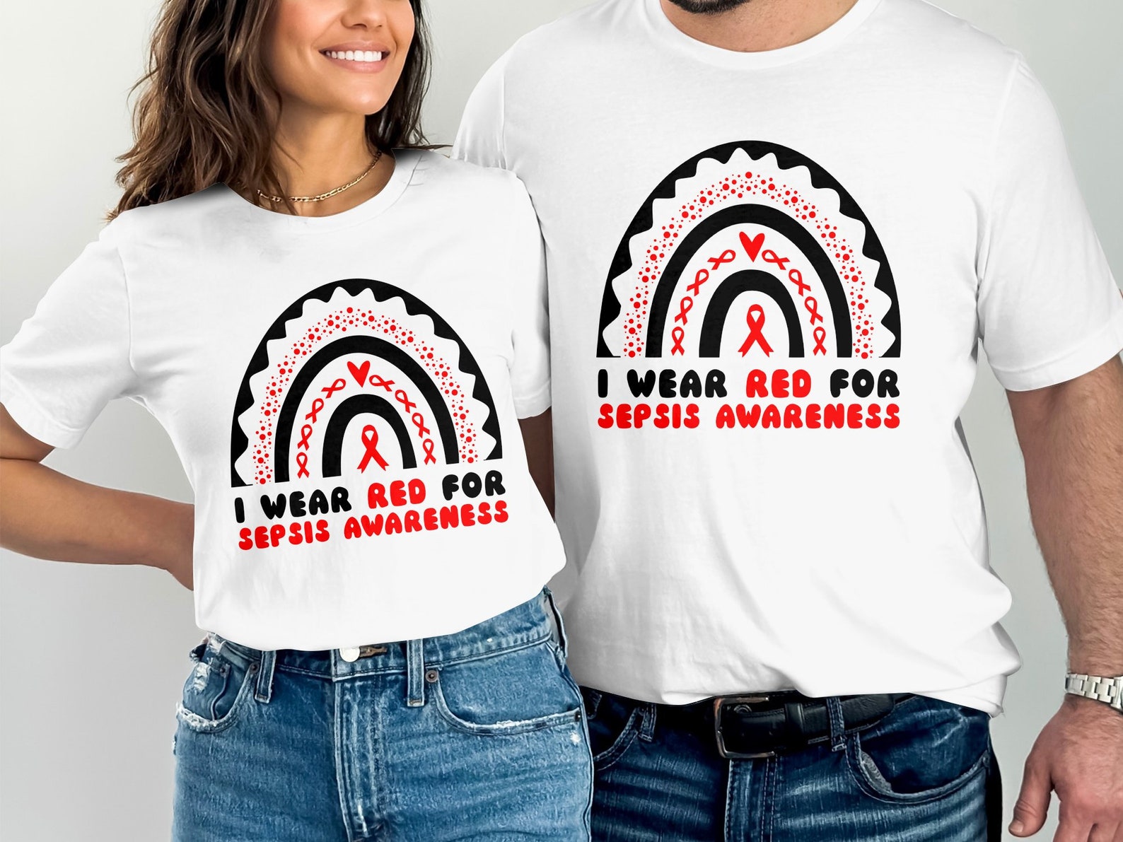 I Wear Red for Sepsis Awareness Svg Png - Etsy UK