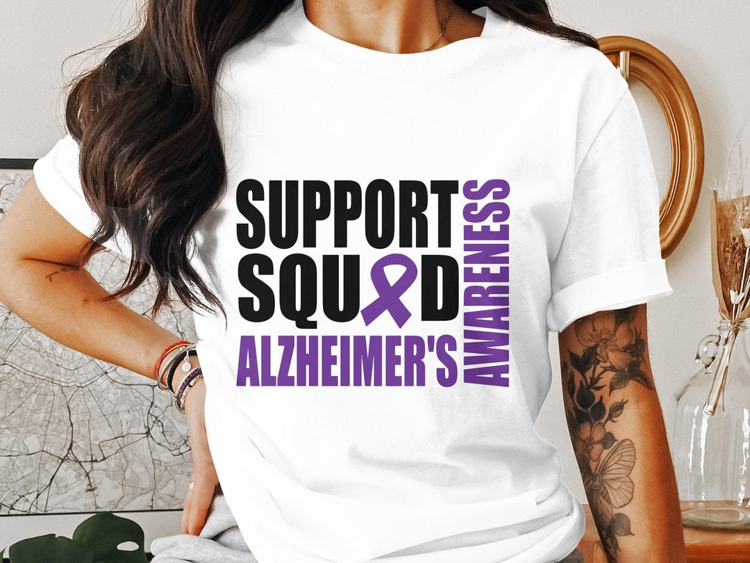 Support Squad Alzheimer's Awareness Svg Png - Etsy
