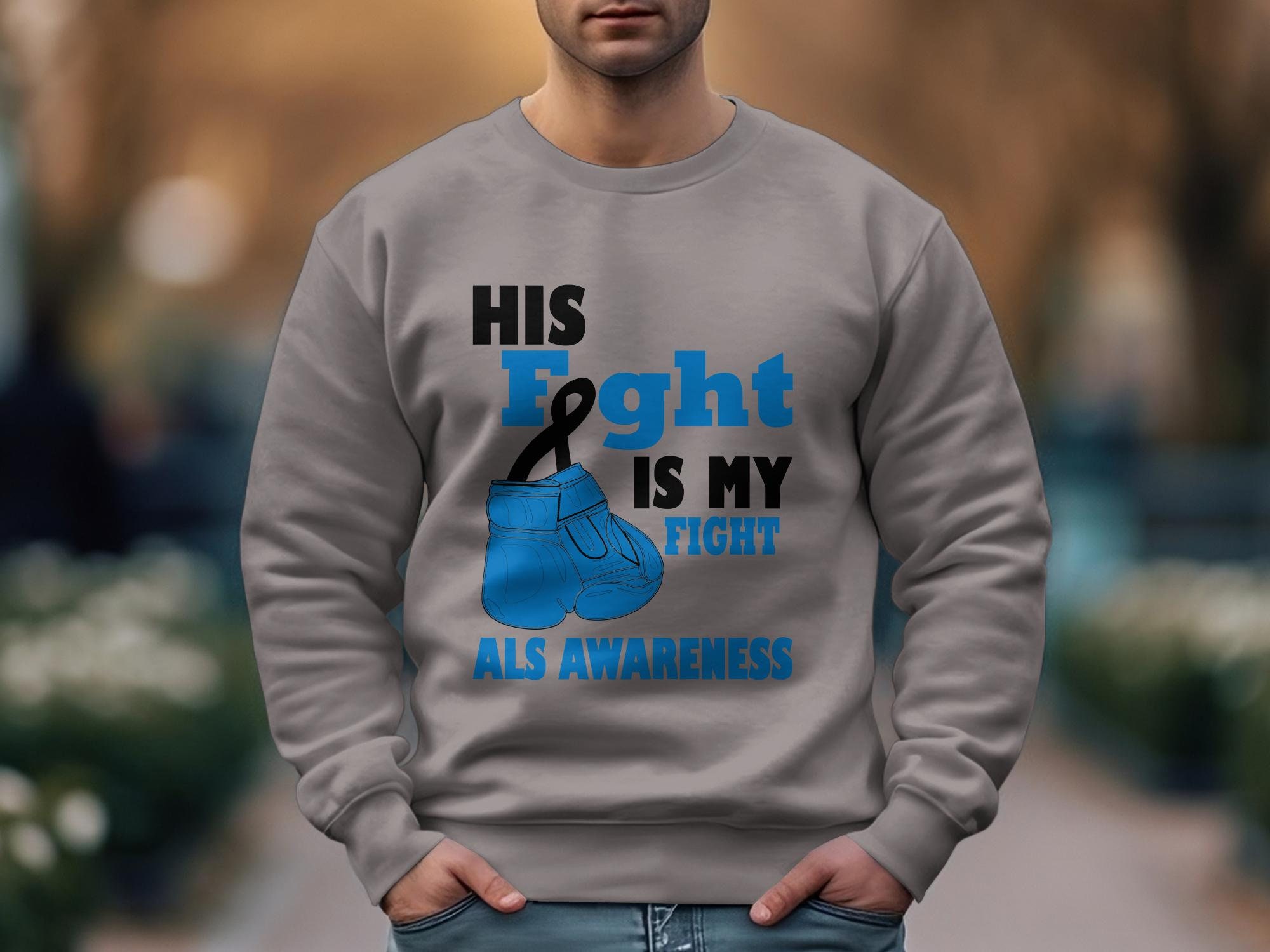 His Fight is My Fight Als Awareness Png Svg - Etsy