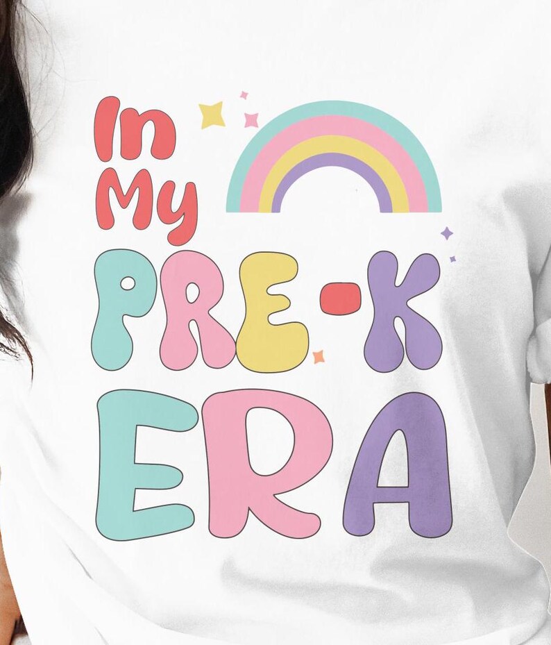 In My Pre-k Era Png Svg - Etsy