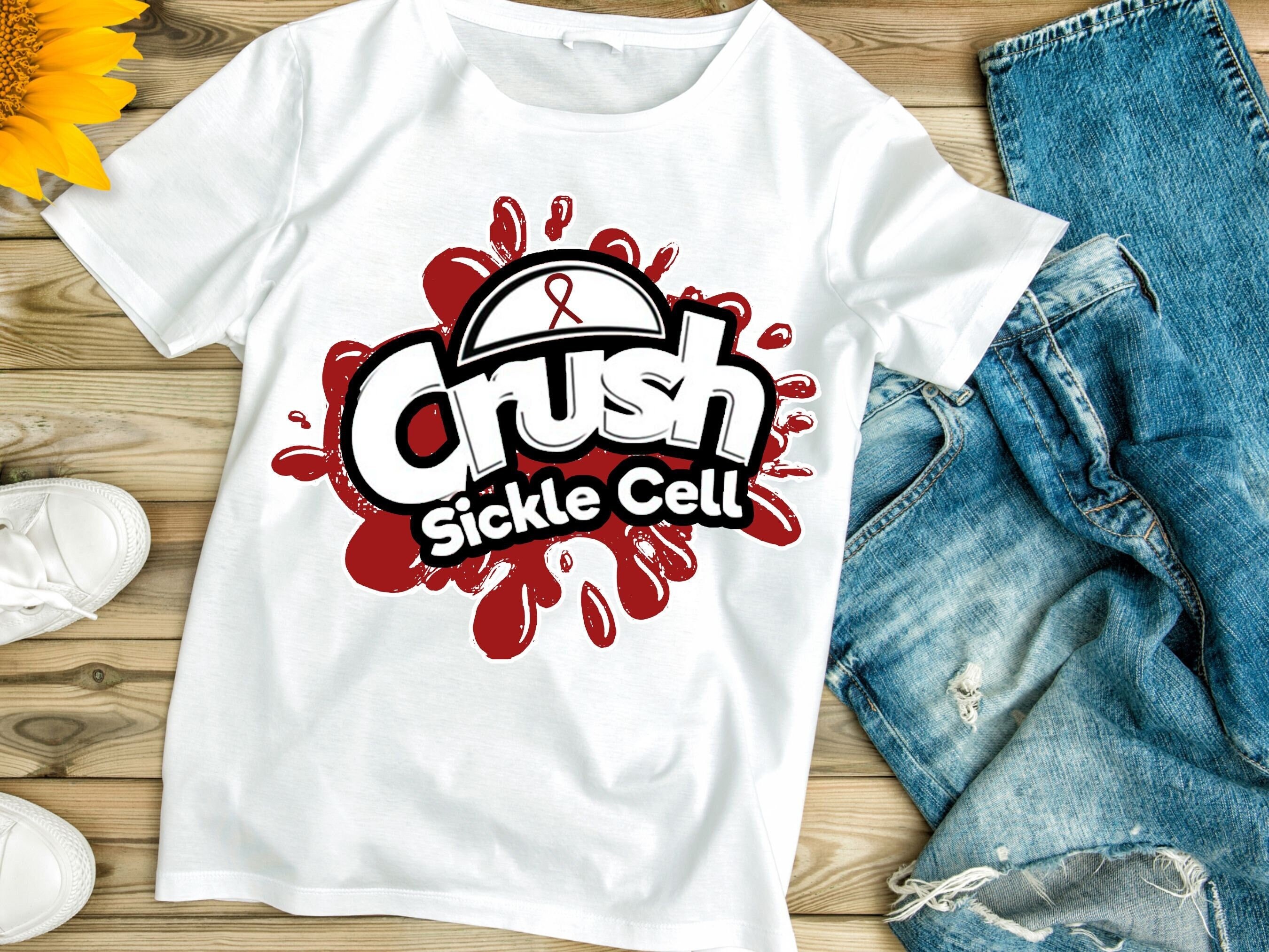Crush Sickle Cell Png Svg - Etsy